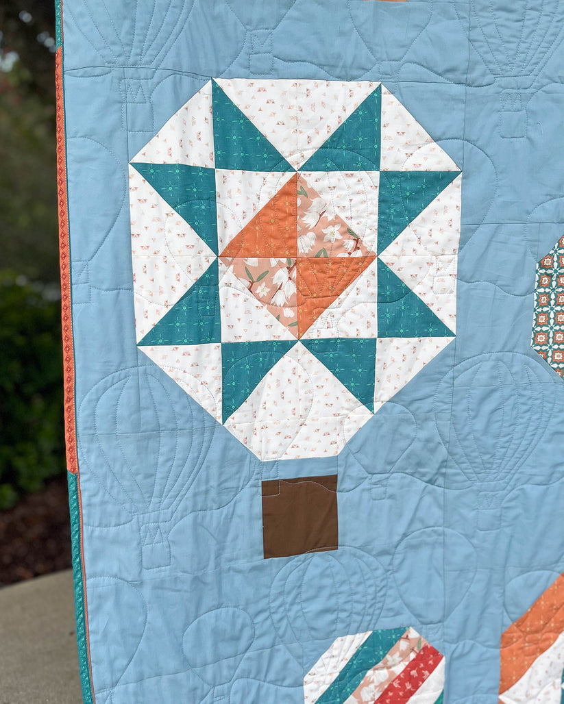 Fiesta in the Sky Paper Quilt Pattern – Becca Plymale Creative